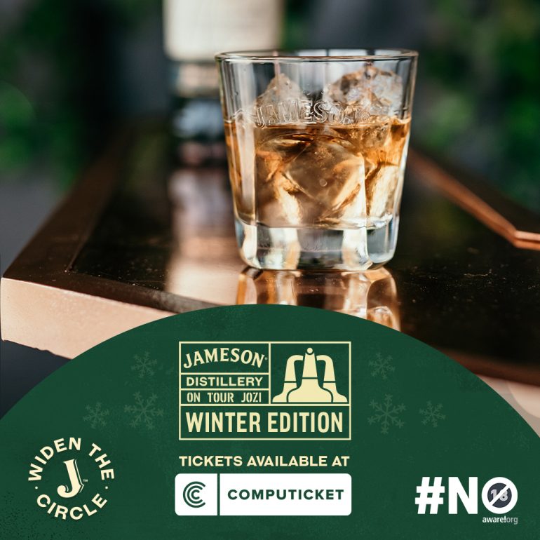 Win tickets to Jameson Distillery On Tour Winter Edition – Y